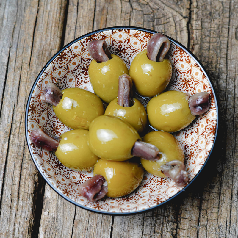 Aceituna Gordal Rellena de Anchoa - Aceitunas López